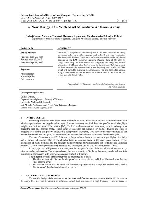 A New Design Of A Wideband Miniature Antenna Array Pdf