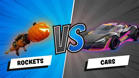 🚘cars Vs Rockets 🚀 1358 2543 5711 By Ezsa Fortnite Creative Map Code
