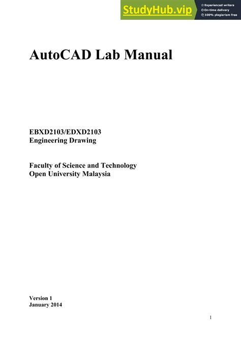Autocad Lab Manual Pdf Drawing And Sketching Arts And Crafts