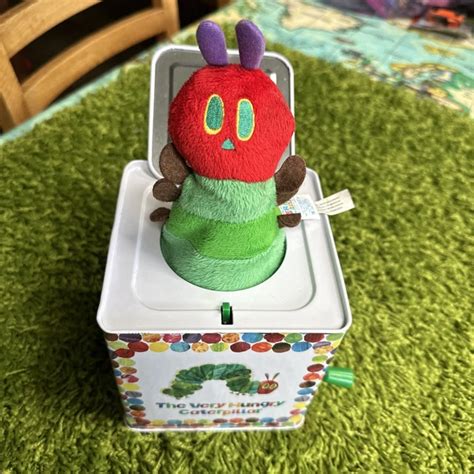 The Very Hungry Caterpillar Eric Carle Jack In The Box Music Box