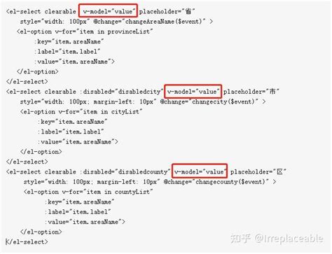 vue页面中多个select下拉框v model数据互不影响 知乎