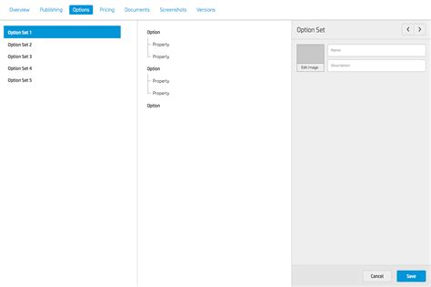 hierarchy best ui to create complex data structures node tree list