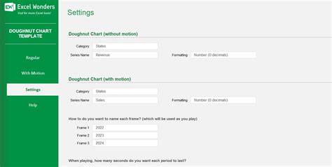 doughnut chart excel template visually appealing donut charts