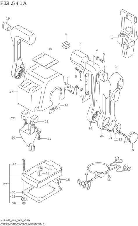 Opt Remote Control Assy Dual 1 42358 Precision Marine
