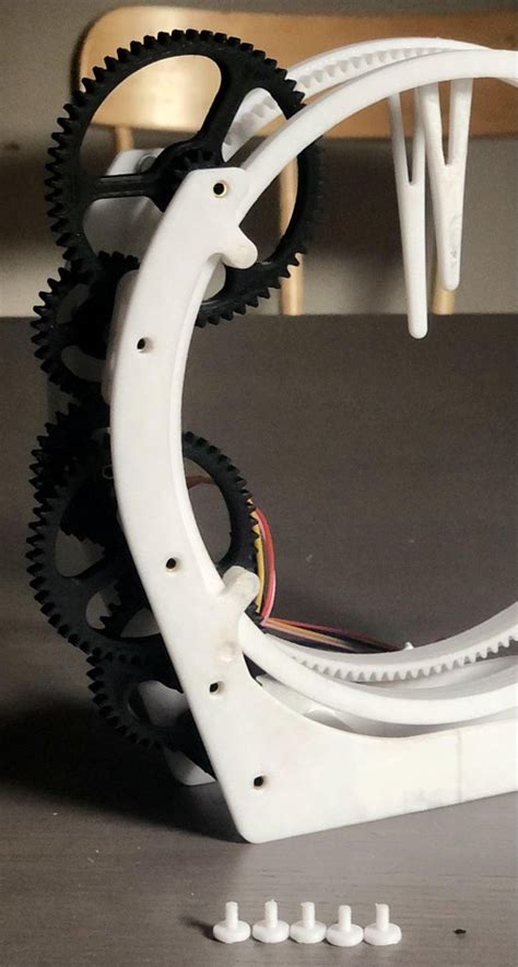 3d Printed Holo Clock With Arduino 13 Steps With Pictures Instructables