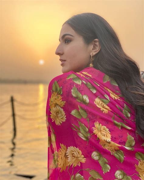 Sara Ali Khan Exudes The Ultimate Sunset Glow