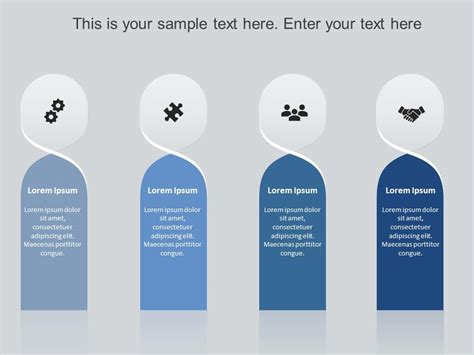 Animated Key Business Highlights Powerpoint Template