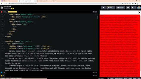 2023 02 27 자바스크립트와 제이쿼리 기초 53강 팝업2 구현 팝업을 늘릴 때 마다 Css 추가를 안하도록 구조변경 2부 정답 Youtube