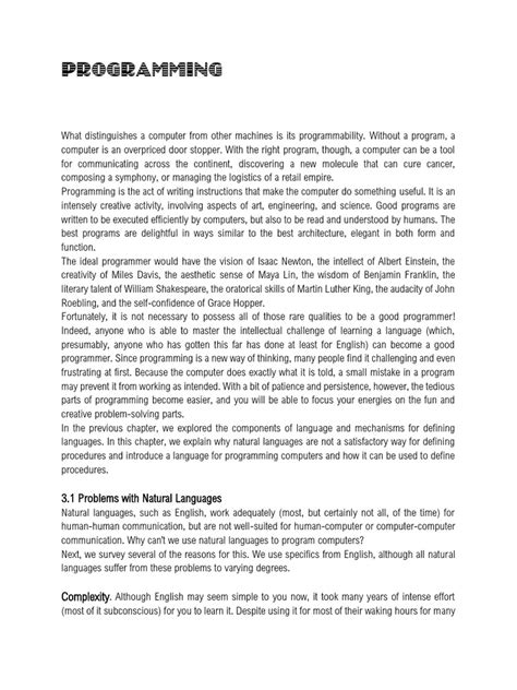 Course 2 Programming Pdf