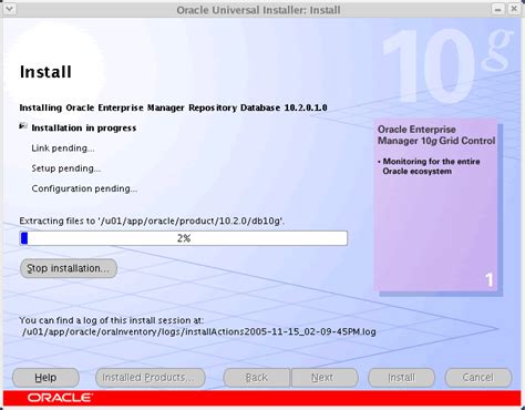 Oracle Database Oracle 10g Release 2 Grid Control Installation On Red Hat Enterprise Linux And