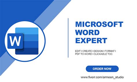 create edit format and design ms word document ms word expert by