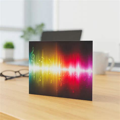 Music Spectrum Soundwave Vibrant Audio Visualiser Invitation Zazzle
