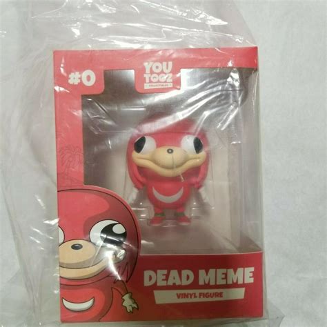 Ugandan Knuckles Dead Meme Youtooz Limited Edition Collectible Sonic