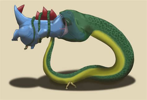 Rule 34 Crocodilian Dick Pokemon Python Reptile Snake Totodile Vore