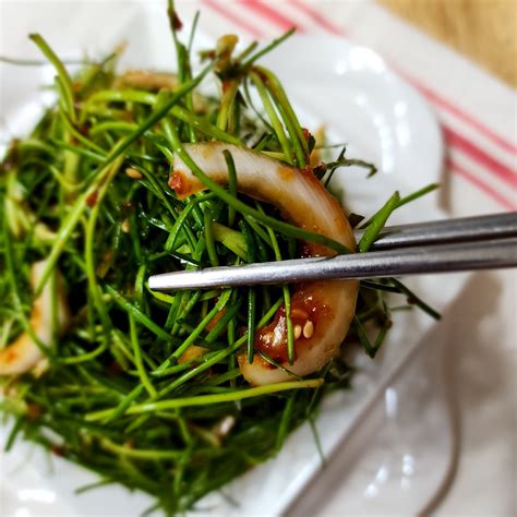 영양부추무침 겉절이 레시피 부추 요리