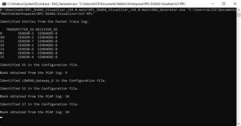 How To Visualize The Rpl Dodag Formed In Netsim Iot Network Netsim Support Portal