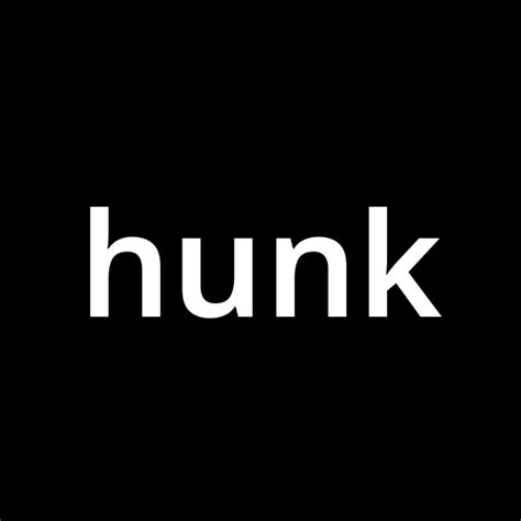 ハンク hunk とは カタカナ語の意味発音類語辞典
