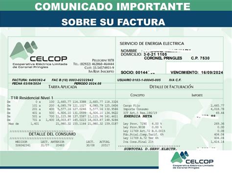Comunicado Importante Sobre Su Factura El Portal De Pringles