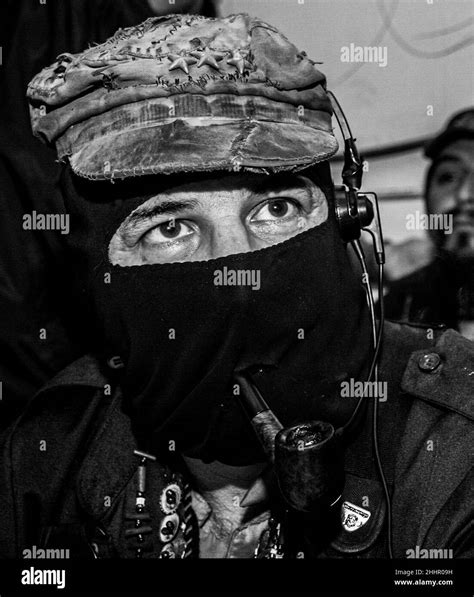 Subcomandante Marcos Of The Zapatista Army Of National Liberation Ezln