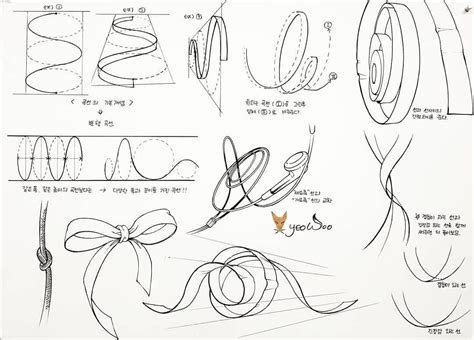 선재곡선 이론정리 제1탄~ 선 곡선 스케치 드로잉 Drawing 기초디자인 기디 미대입시 소재분석