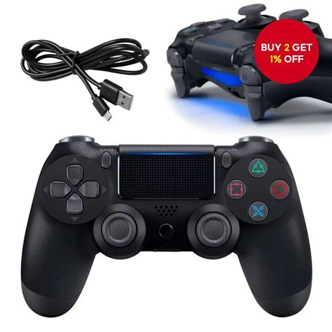 Wireless Controller For Ps4 Ps3 Pc Dualshock 4 Gamepad Joystick Shopee Malaysia