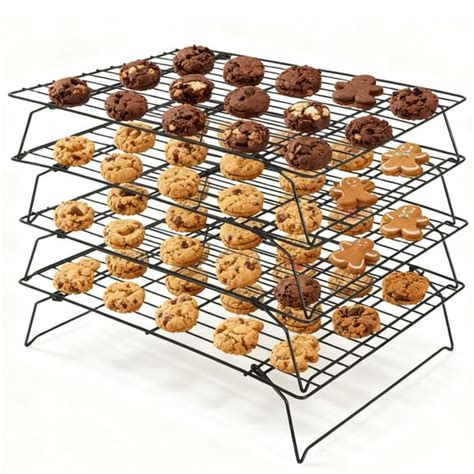 Yoytoo 3 Tier Cooling Racks For Baking Cookies Collapsible Wire Baking