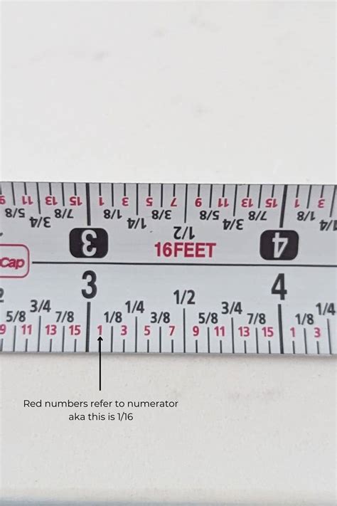 How To Read A Tape Measure In Inches Free Cheatsheet