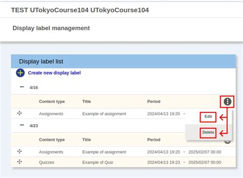Configuring Course Settings In Utokyo Lms Utol For Course Instructors