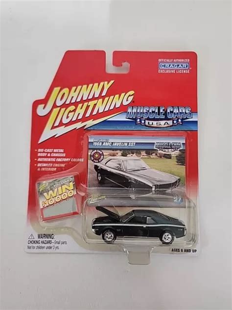 Johnny Lightning 1968 Amc Javelin Sst Auto Pressofusa Scala 1 64 Eur 9 02 Picclick It
