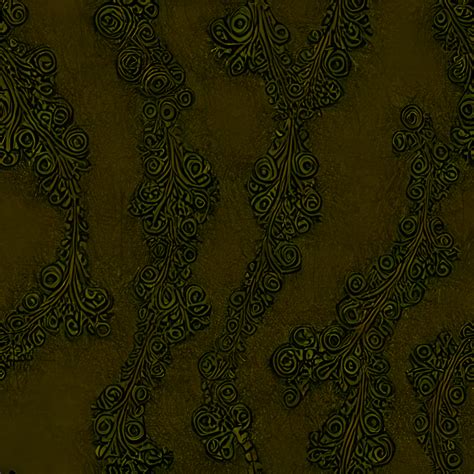 fractal design on dark green background · creative fabrica