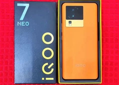 Orange Vivo Iqoo Neo Pro G Gb Gb Ram Gsm Unlocked Phone Earphone At Rs In Surat