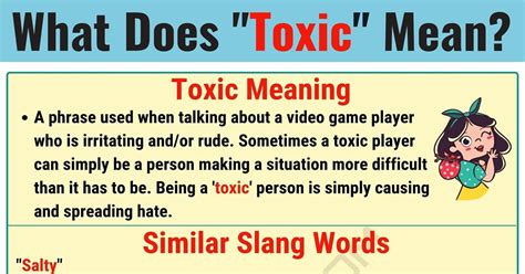 Toxic Meaning What Does Toxic Mean Useful Text Conversations • 7esl
