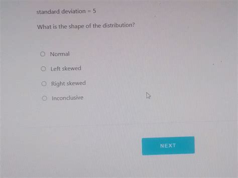 Standard Deviation 5 What Is The Shape Of Studyx