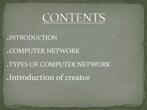 Ppt On Computer Network And Its Types Pptx Computer Networking Computing