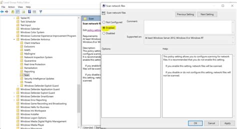 Enable Network Scanning In Windows Defender On Windows Technoresult