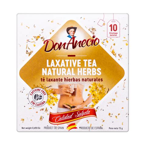 Laxative Tea Natural Herbs 10 Bags Don Anecio Inc