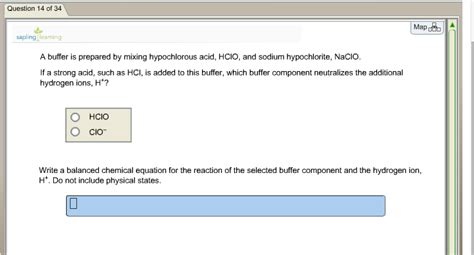 Solved A Buffer Is Prepared By Mixing Hypochlorous Acid