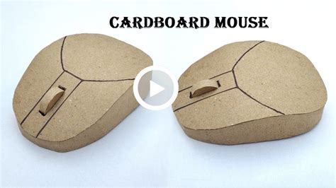 How To Make Mouse From Cardboard Cardboard Mouse Artofit