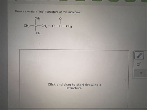 Draw A Skeletal Line Structure Of This Chegg Com