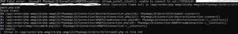 connection problem wrong auth method · issue 784 · php amqplib php