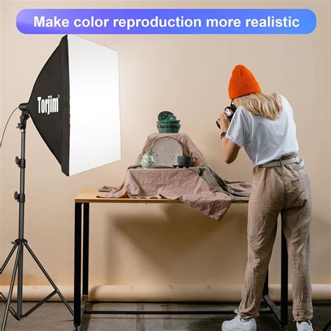Torjim Softbox Lighting Kit 27 X 27