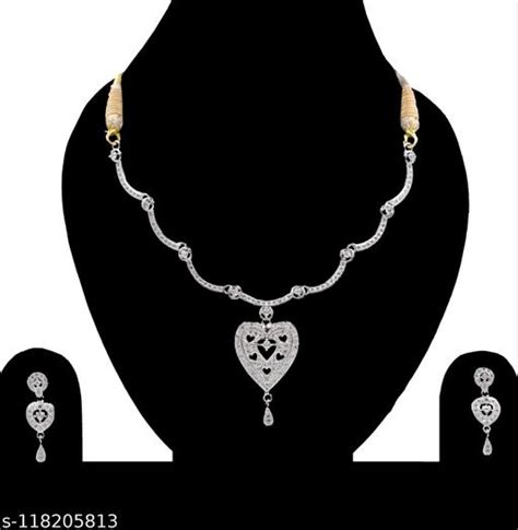 American Diamond Set Jewellery Shefit