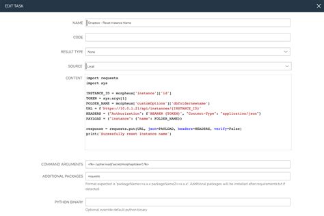 Creating Xaas Instance Types With Hpe Morpheus Enterprise — Morpheus