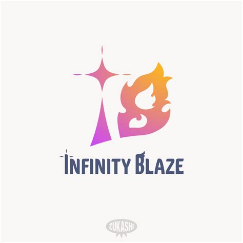 Infinity Blaze ロゴデザイン Design Template ずかしのず