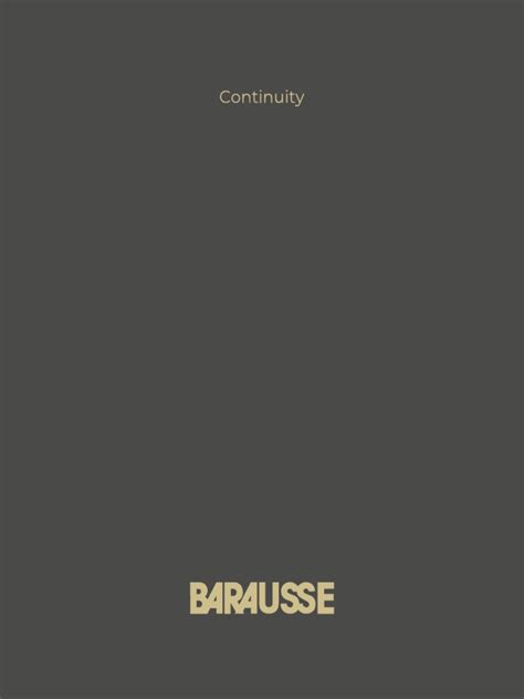 Barausse Continuity Pdf