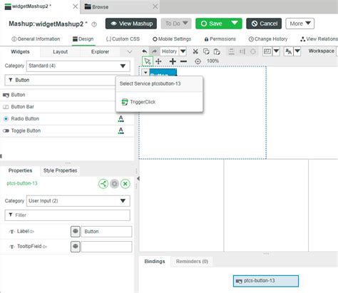 Solved How Can I Get The Buttons Resetinputstodefaultva Ptc Community