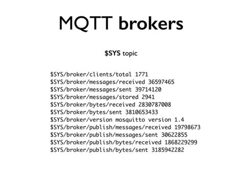 OSMC 2014 MQTT For Monitoring And For The Lo T Jan Piet Mens PDF Computing Technology
