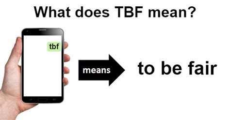 What Does Tbf Mean In Text