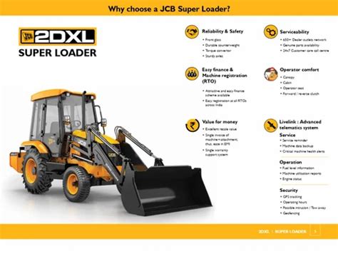 Jcb 2dxl Super Loader 36 Kw At Rs 1945000 In Chhindwara Id 2853101969288