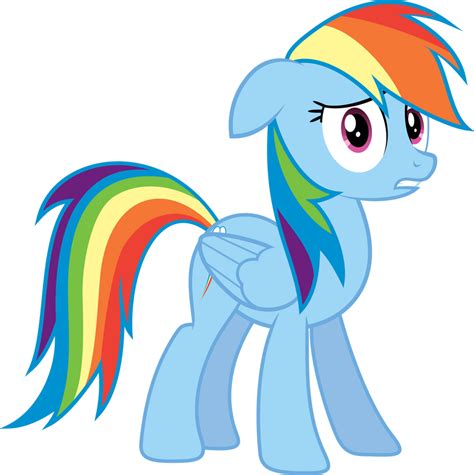Concerned Rainbow Dash By Delectablecoffee On Deviantart